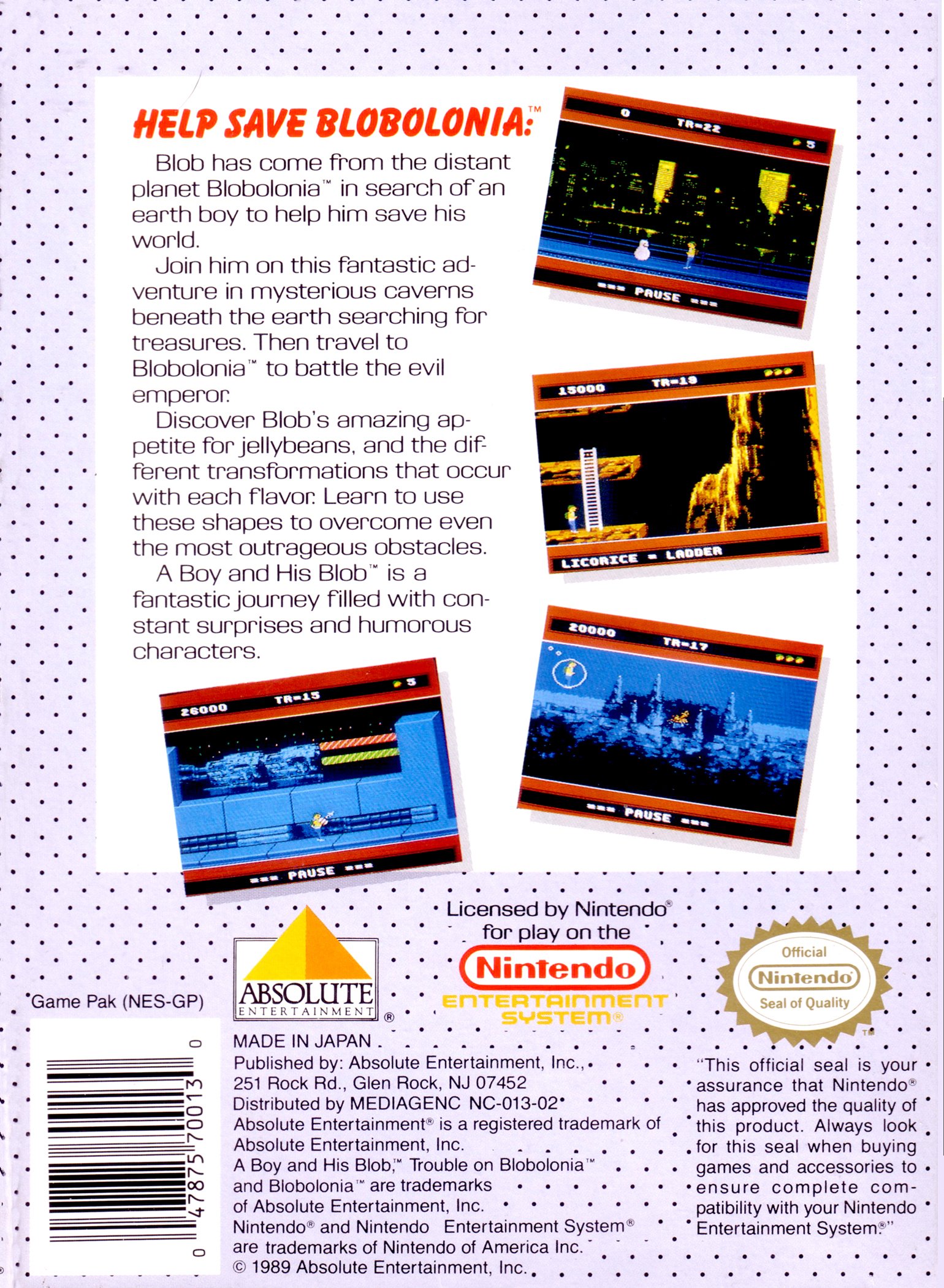 A Boy And His Blob: Trouble On Blobolonia - Desktop Wallpapers, Phone ...