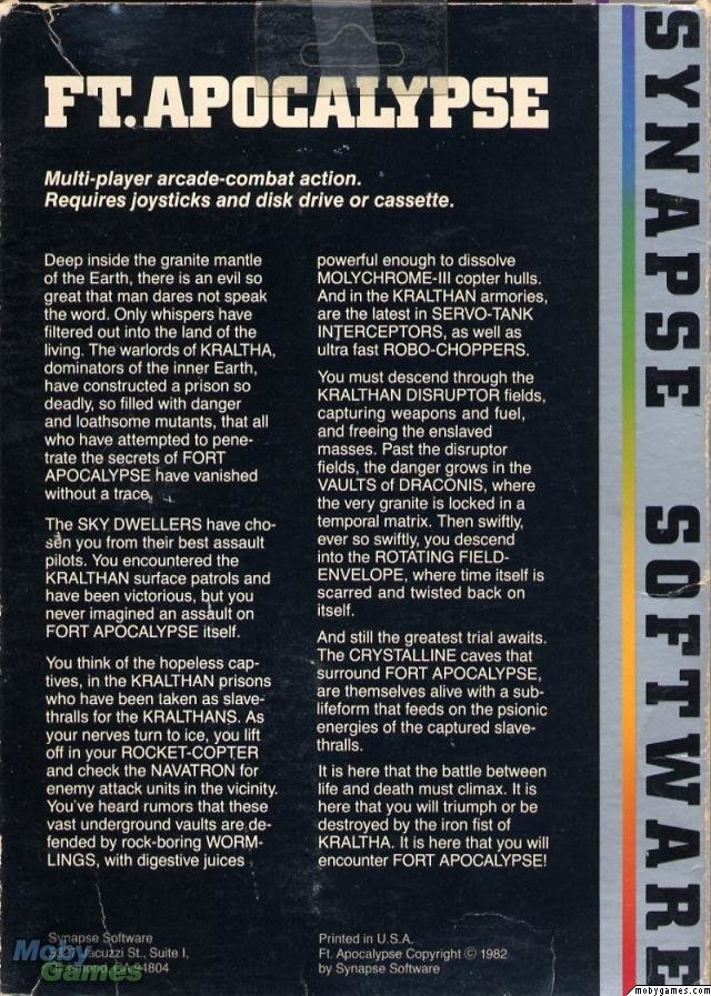 Fort Apocalypse - Desktop Wallpapers, Phone Wallpaper, PFP, Gifs, and More!