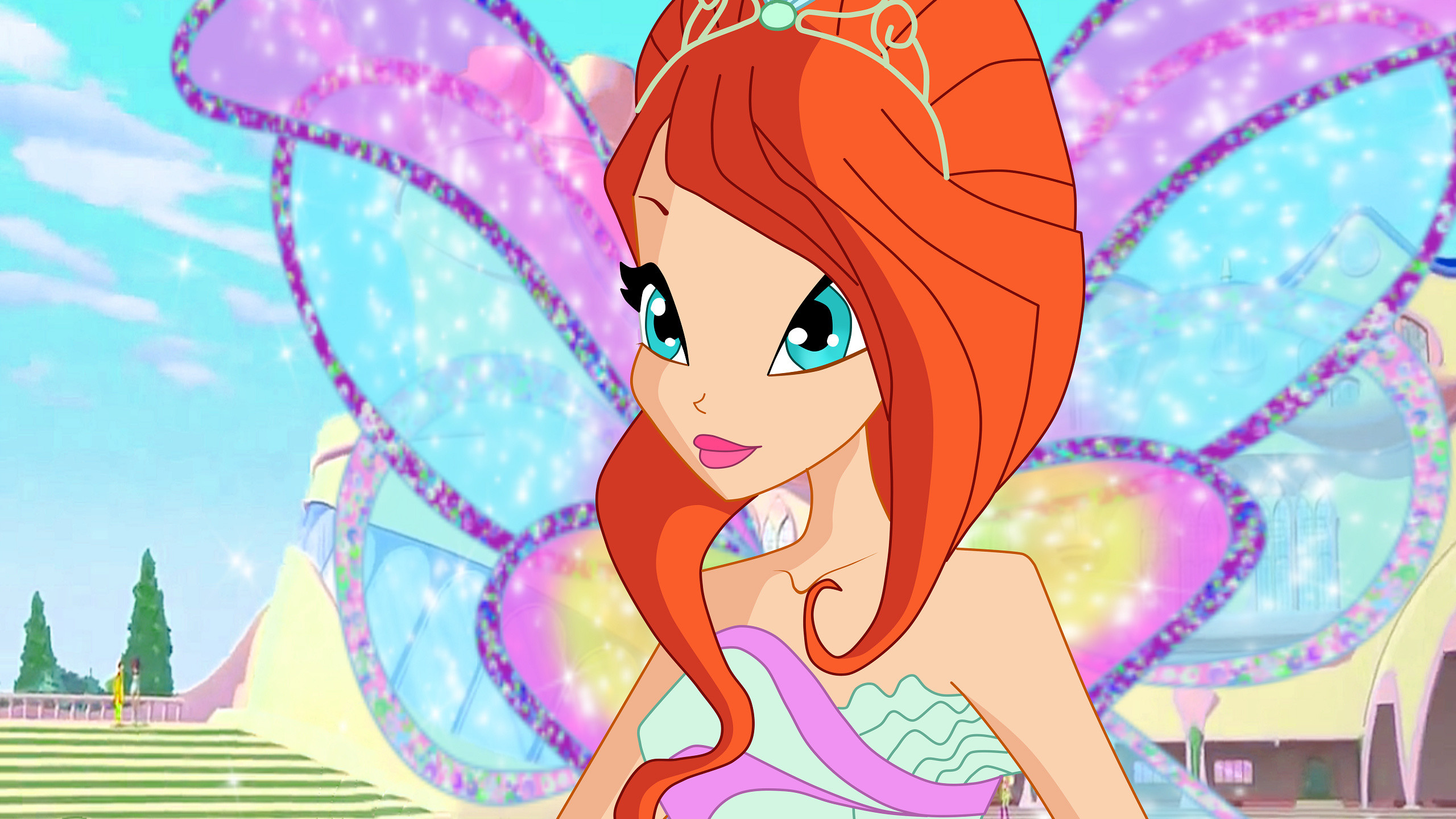 Download Blue Eyes Red Hair Wings Fairy Bloom (Winx Club) TV Show Winx ...
