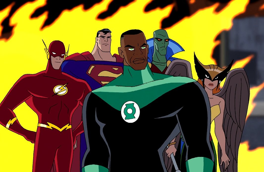 Download Wally West Flash Martian Manhunter John Stewart (Green Lantern ...