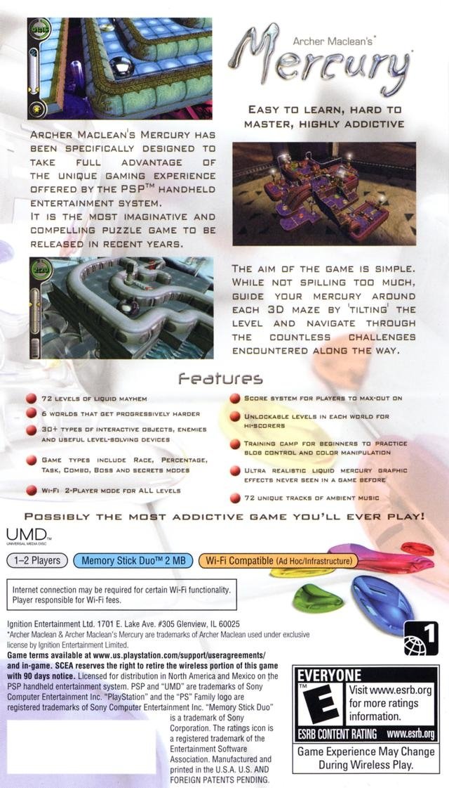 Archer Maclean's Mercury - Desktop Wallpapers, Phone Wallpaper, PFP ...