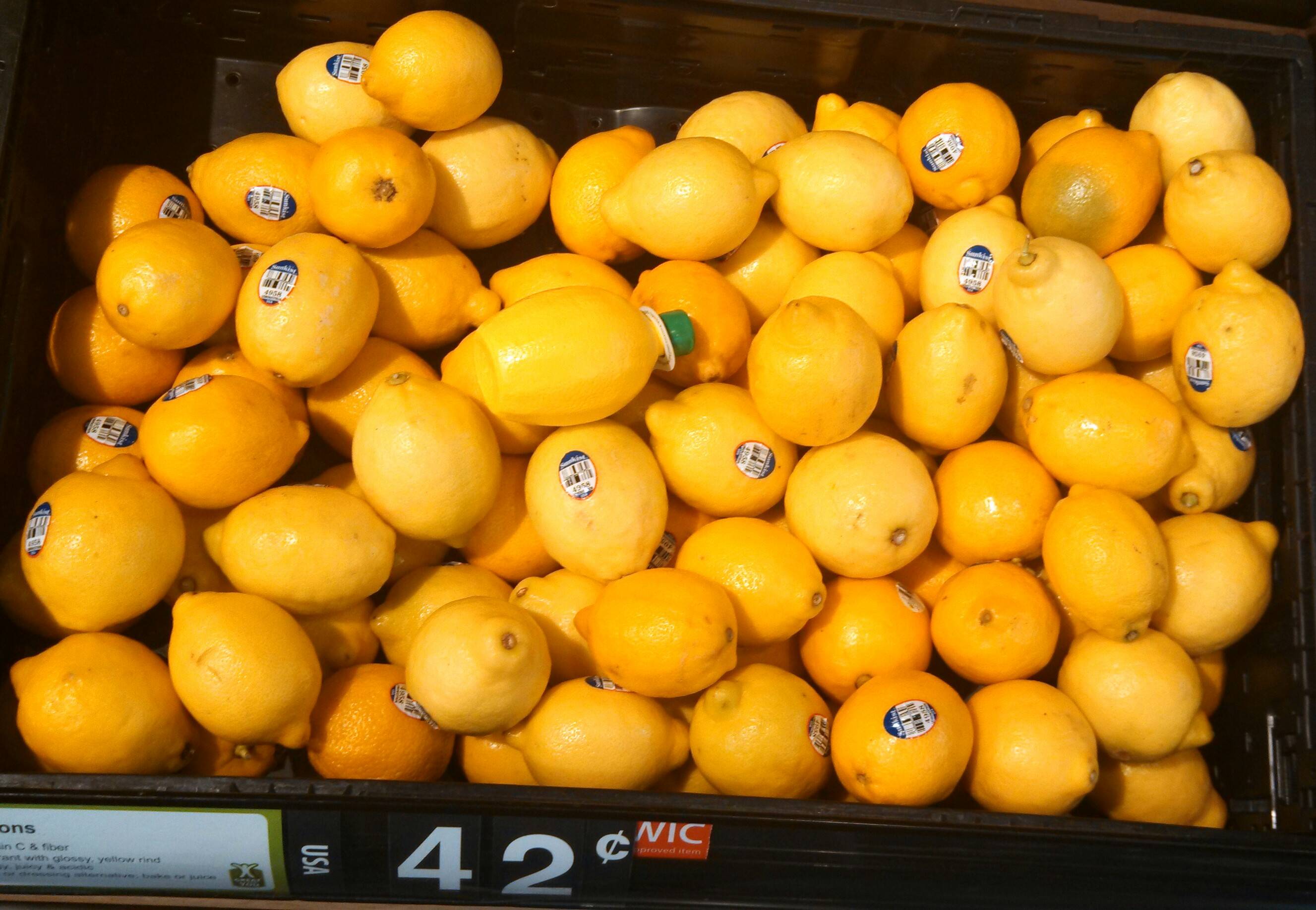 Download Food Lemon Fruit Grocery Fresh Produce Image