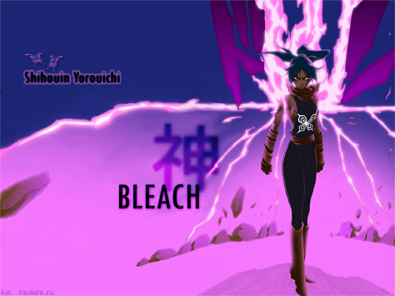 Yoruichi Shihôin from Bleach: A Powerful Anime Icon