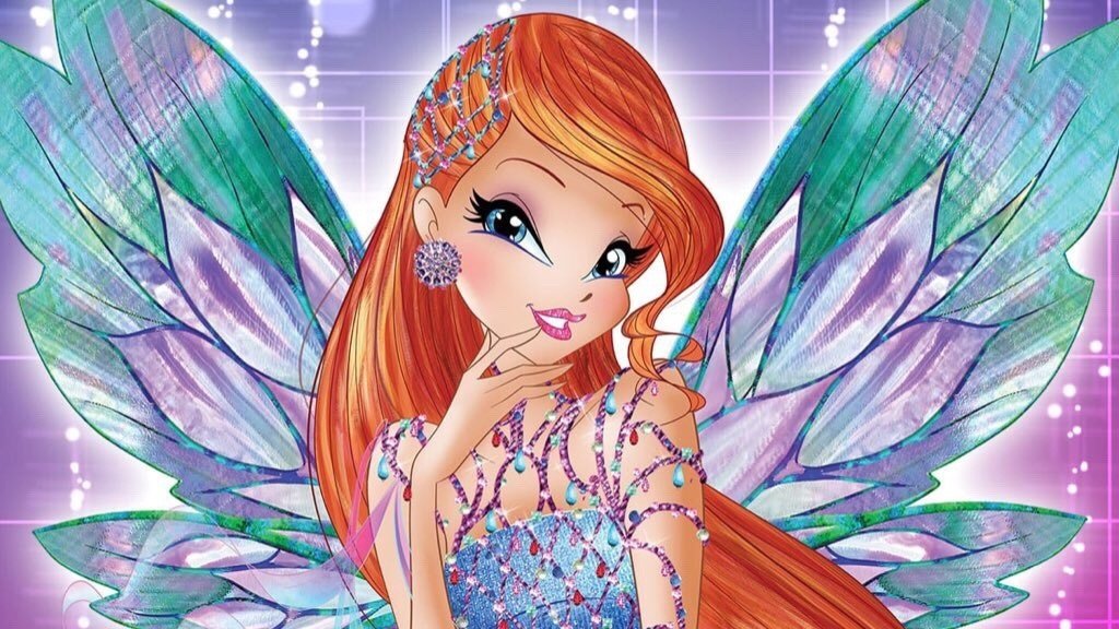 Download Long Hair Red Hair Wings Blue Eyes Fairy Bloom (Winx Club) TV ...