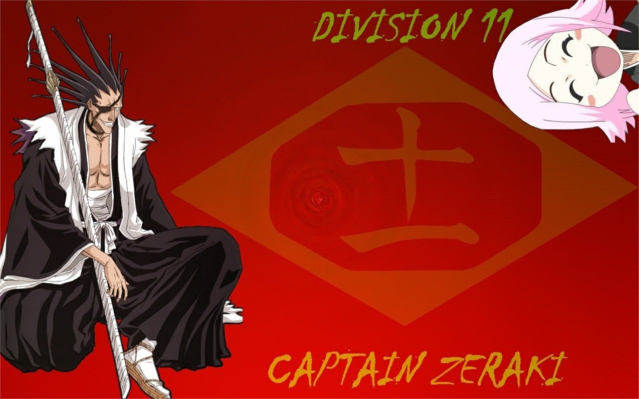 Download Yachiru Kusajishi Kenpachi Zaraki Anime Bleach Image