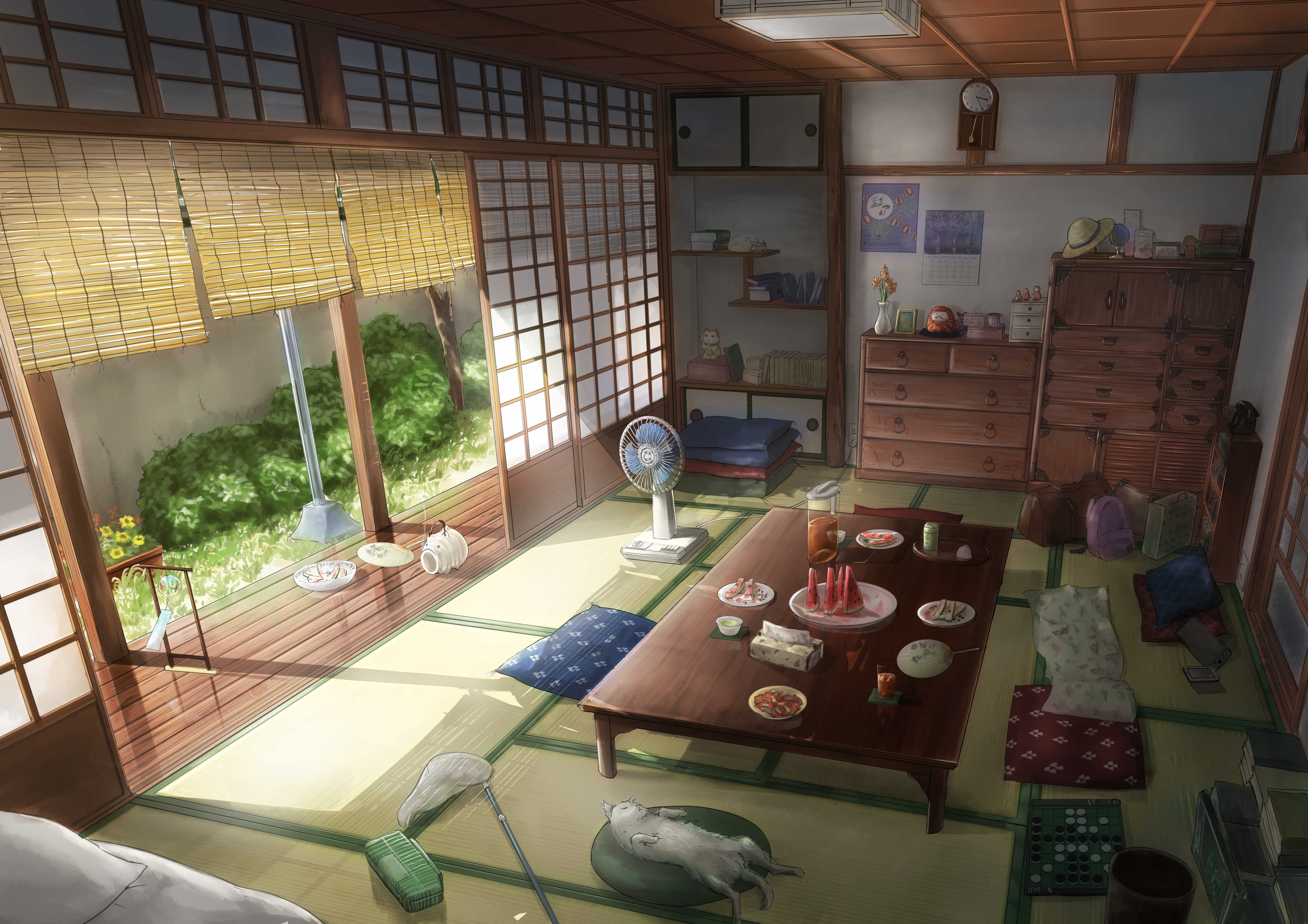 Download Cat Anime Room Anime Room Anime Cat Image