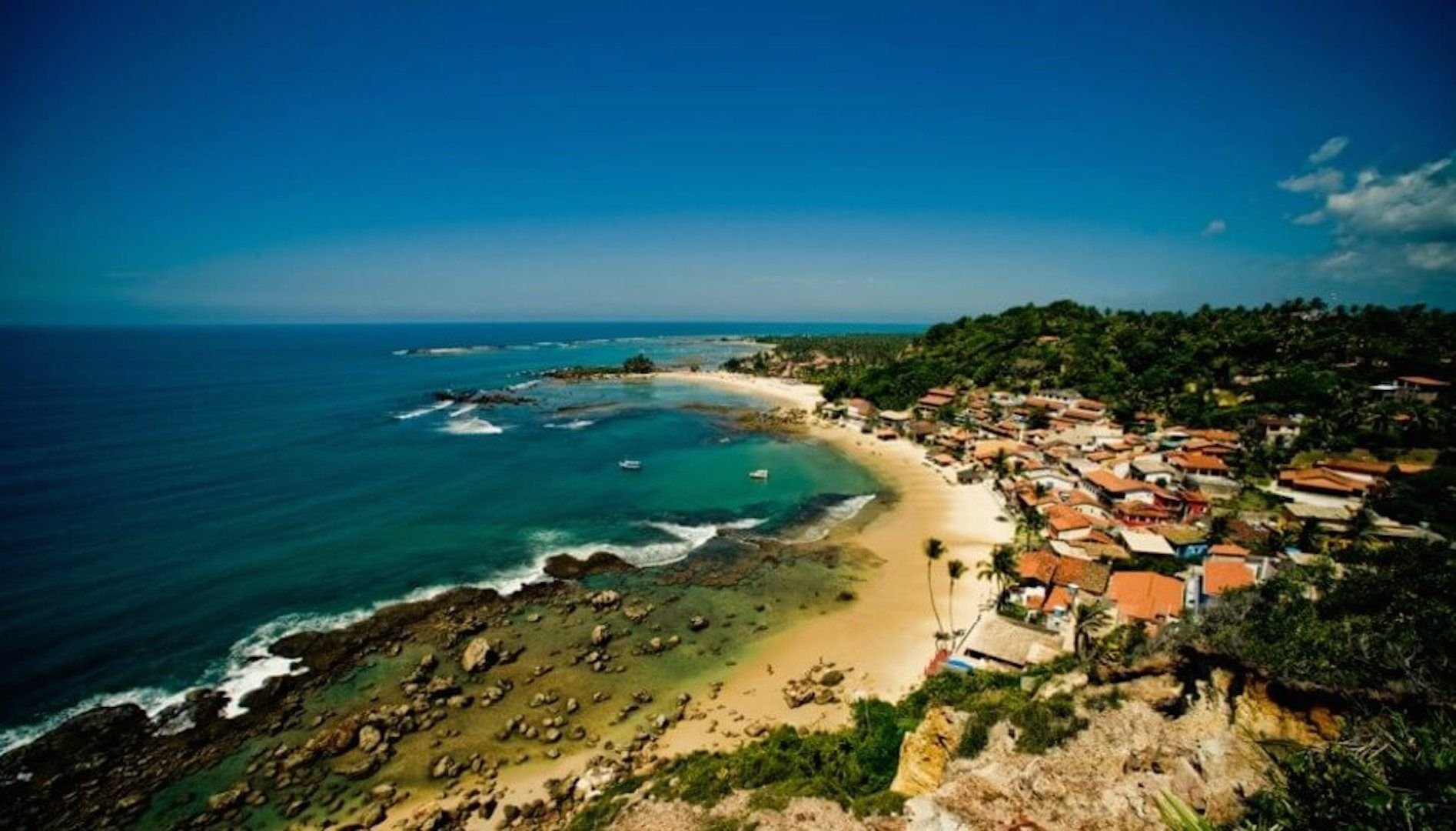 Morro De Sao Paulo, Brazil - Desktop Wallpapers, Phone Wallpaper, PFP ...