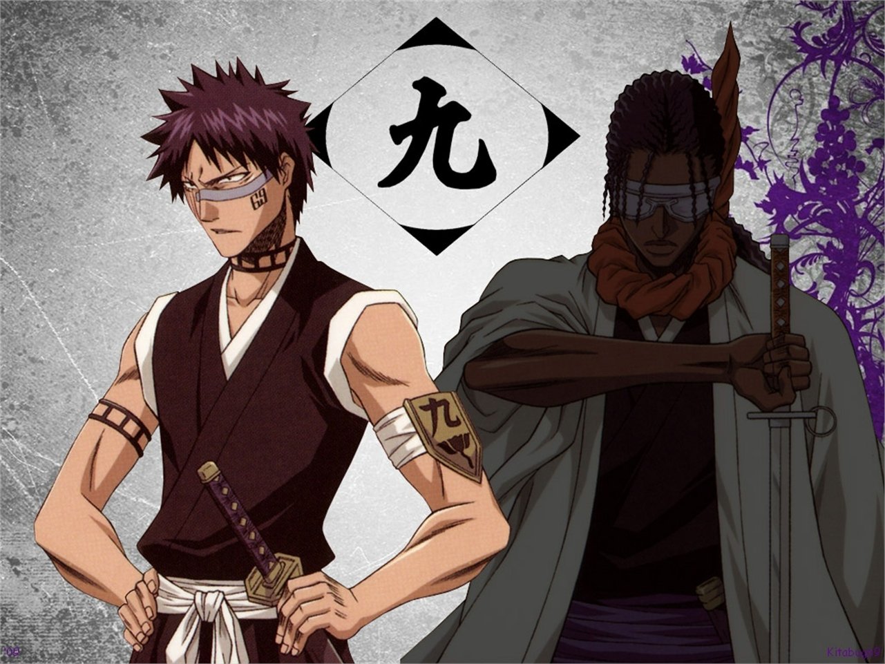 Download Kaname Tosen Hisagi Shūhei Anime Bleach Image