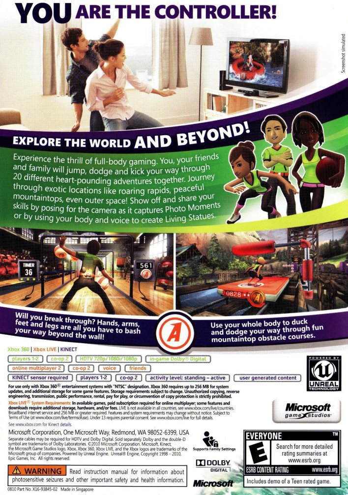 Kinect Adventures - Desktop Wallpapers, Phone Wallpaper, PFP, Gifs, and ...