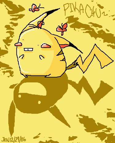 Download Pikachu Video Game Pokemon Cartoon Yellow Image