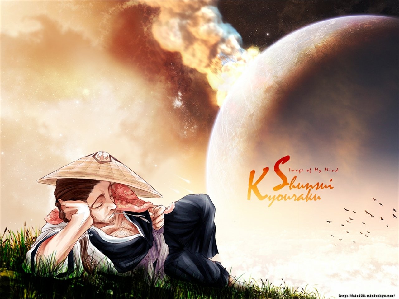 Shunsui Kyōraku - Desktop Wallpapers, Phone Wallpaper, PFP, Gifs, and More!