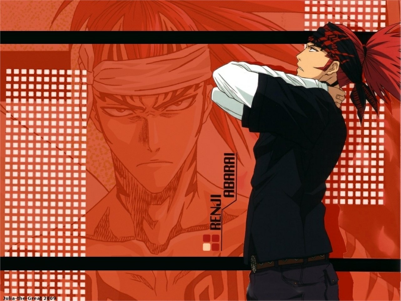 Download Renji Abarai Anime Bleach Image