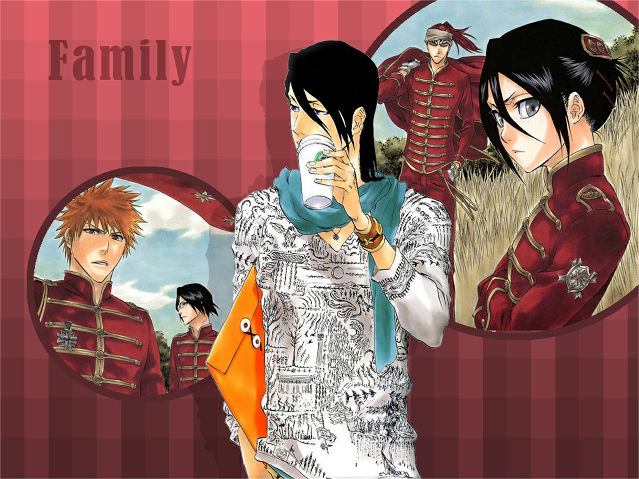 Download Byakuya Kuchiki Uryu Ishida Ichigo Kurosaki Renji Abarai Rukia ...