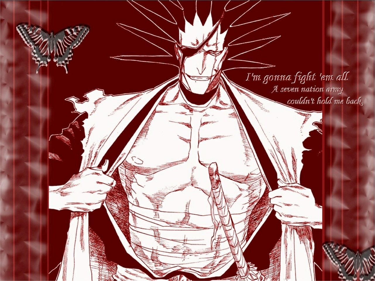 Download Kenpachi Zaraki Anime Bleach Image