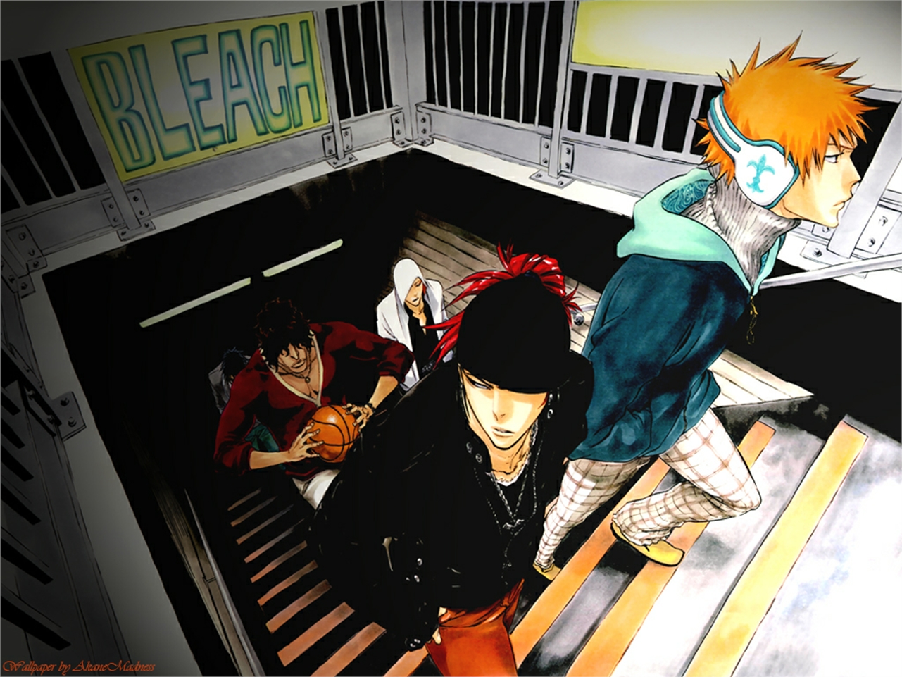Download Renji Abarai Yasutora Sado Ichigo Kurosaki Anime Bleach Image