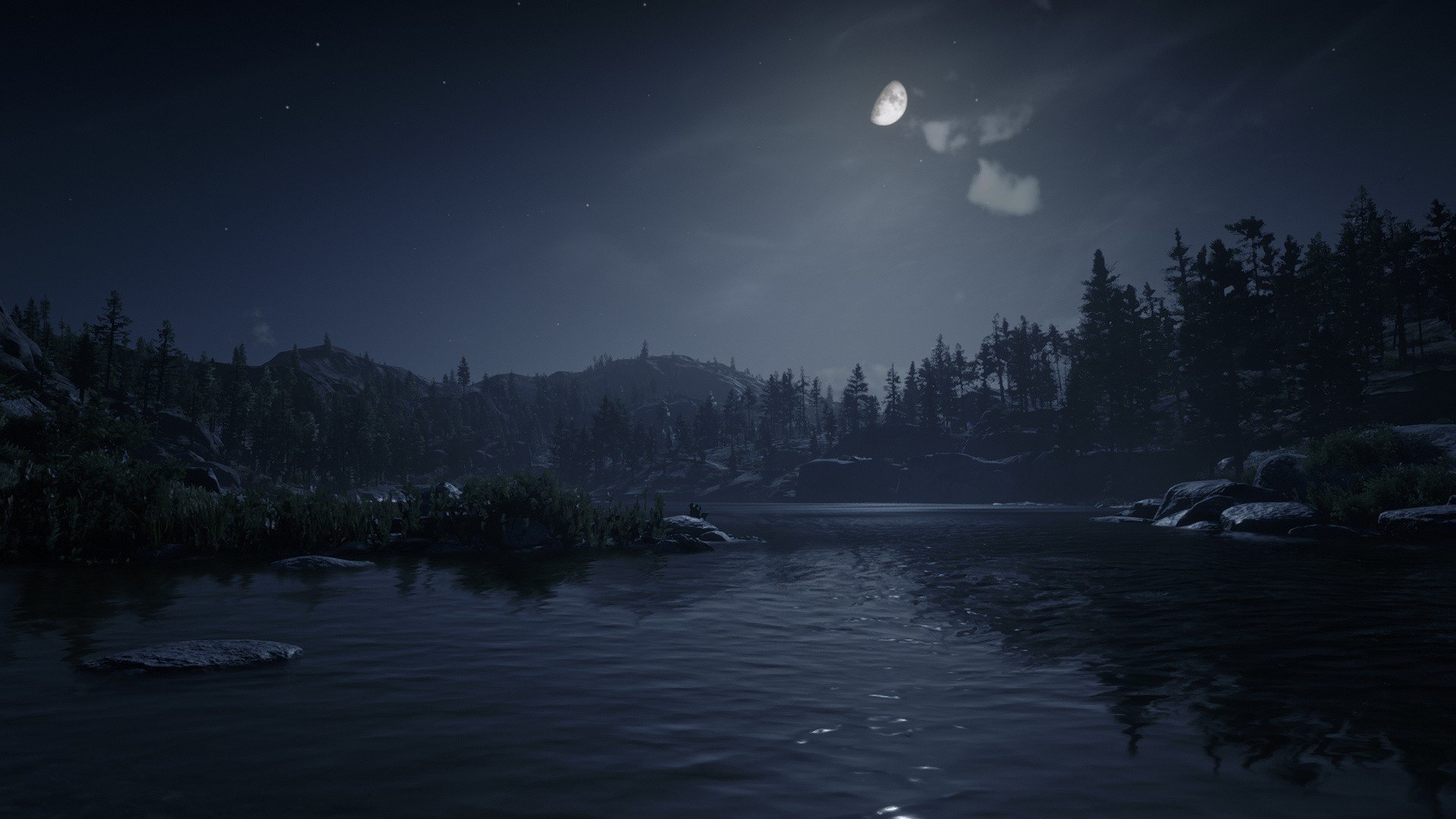 Red Dead Redemption 2 Night by Dom50525