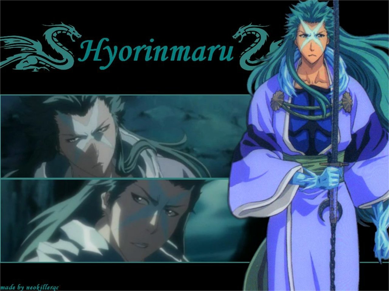 Hyorinmaru (Bleach) - Desktop Wallpapers, Phone Wallpaper, PFP, Gifs ...