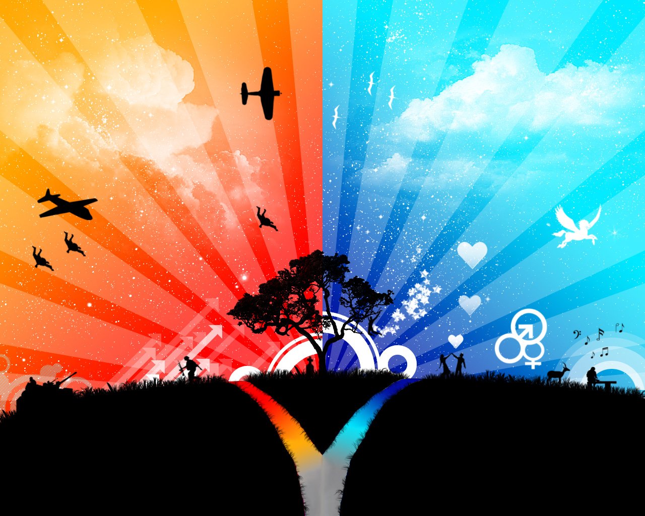 Artistic Nature: A Vibrant Fusion of Color and Life