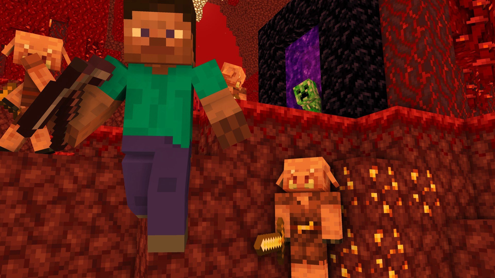 Nether (Minecraft) - Desktop Wallpapers, Phone Wallpaper, PFP, Gifs ...