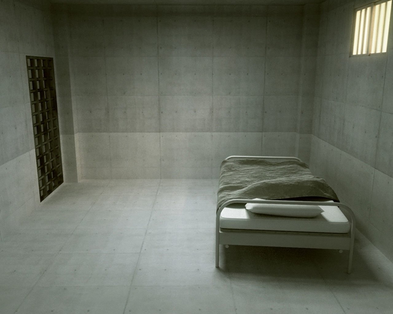 Military Holding Cell: A Stark Confinement