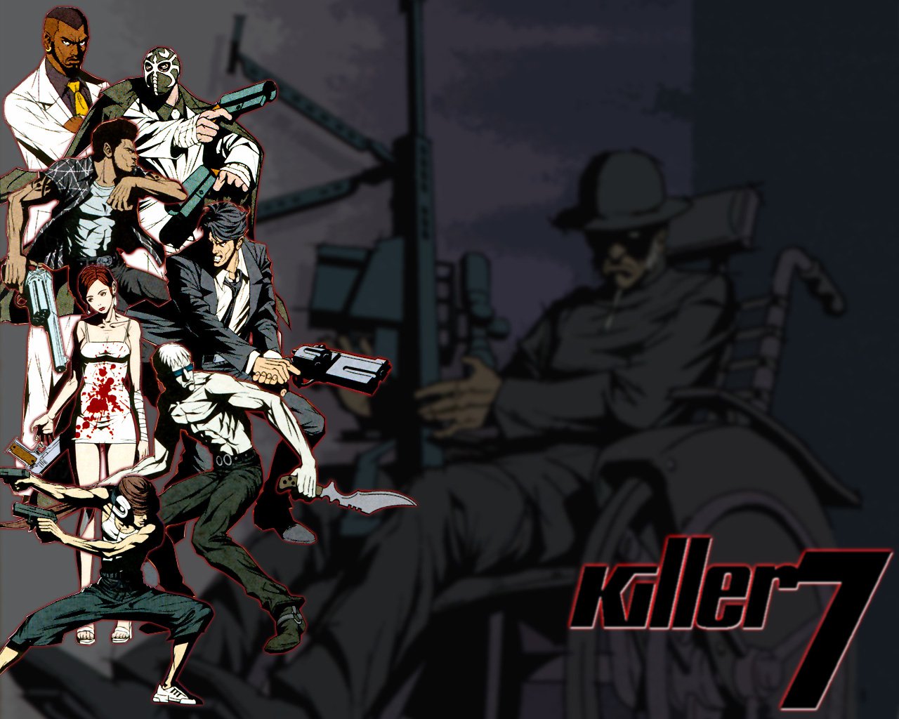 Killer7 - Desktop Wallpapers, Phone Wallpaper, PFP, Gifs, and More!