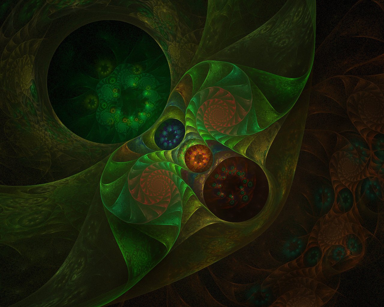 Cool Abstract Patterns: A Dance of Shapes and Colors