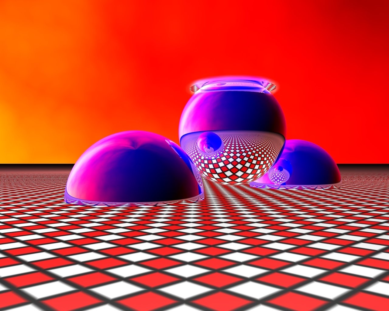 Download CGI 3D Sphere Artistic Abstract Image