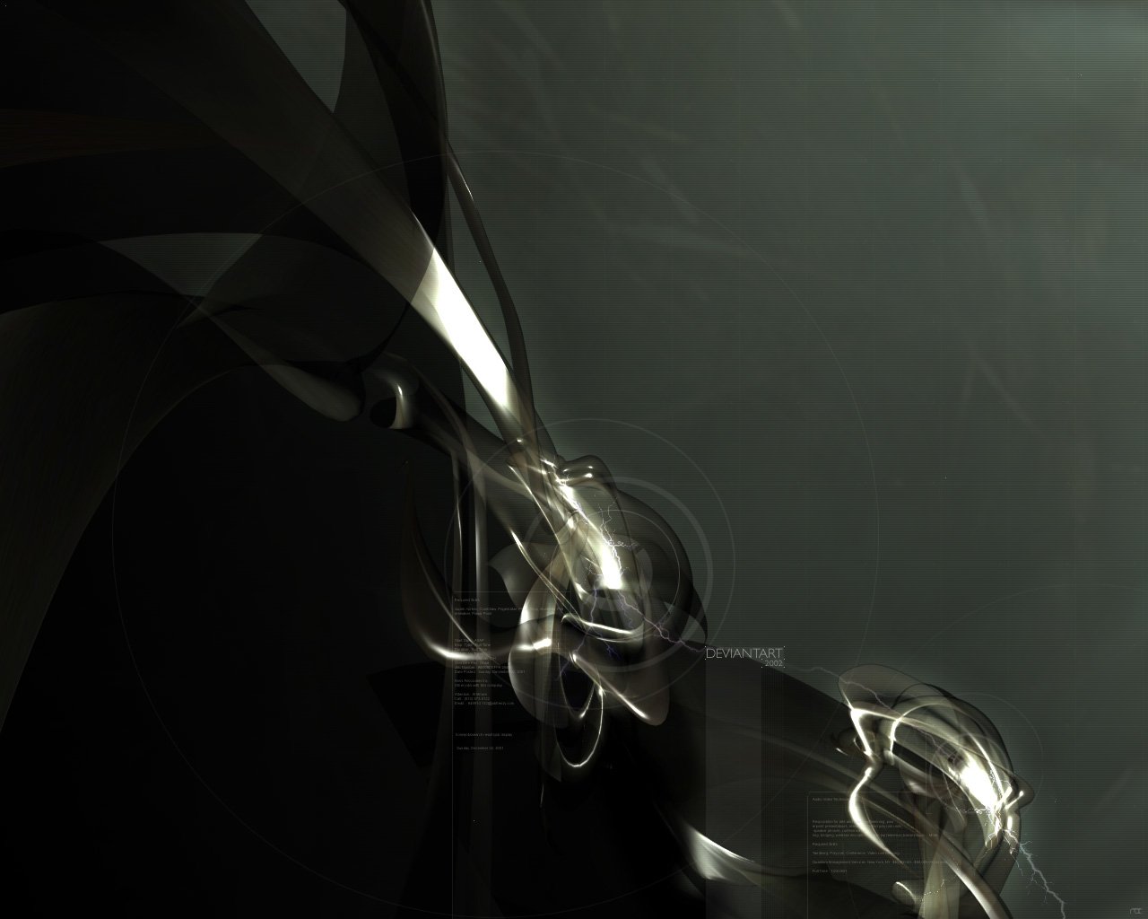 Dark Abstract Symphony