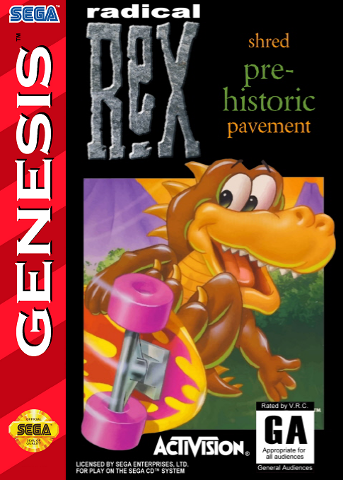 Download Video Game Radical Rex Image