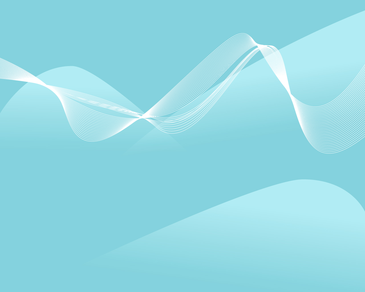 Blue Waves: Artistic Vector Flow