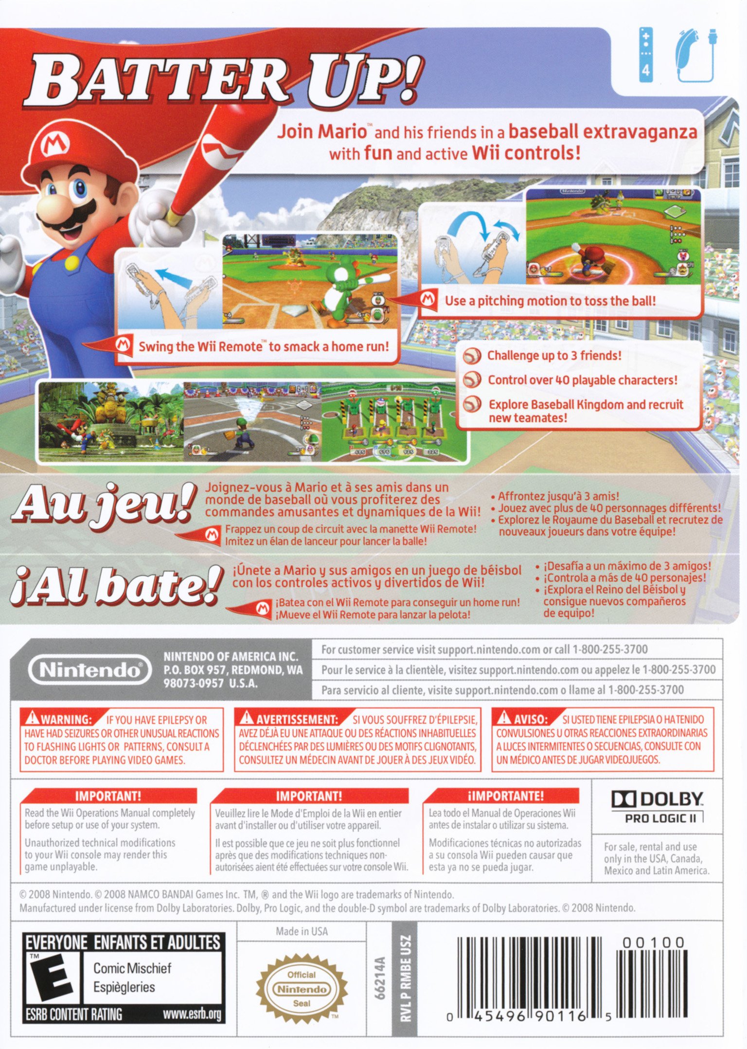 Download Video Game Mario Super Sluggers Image