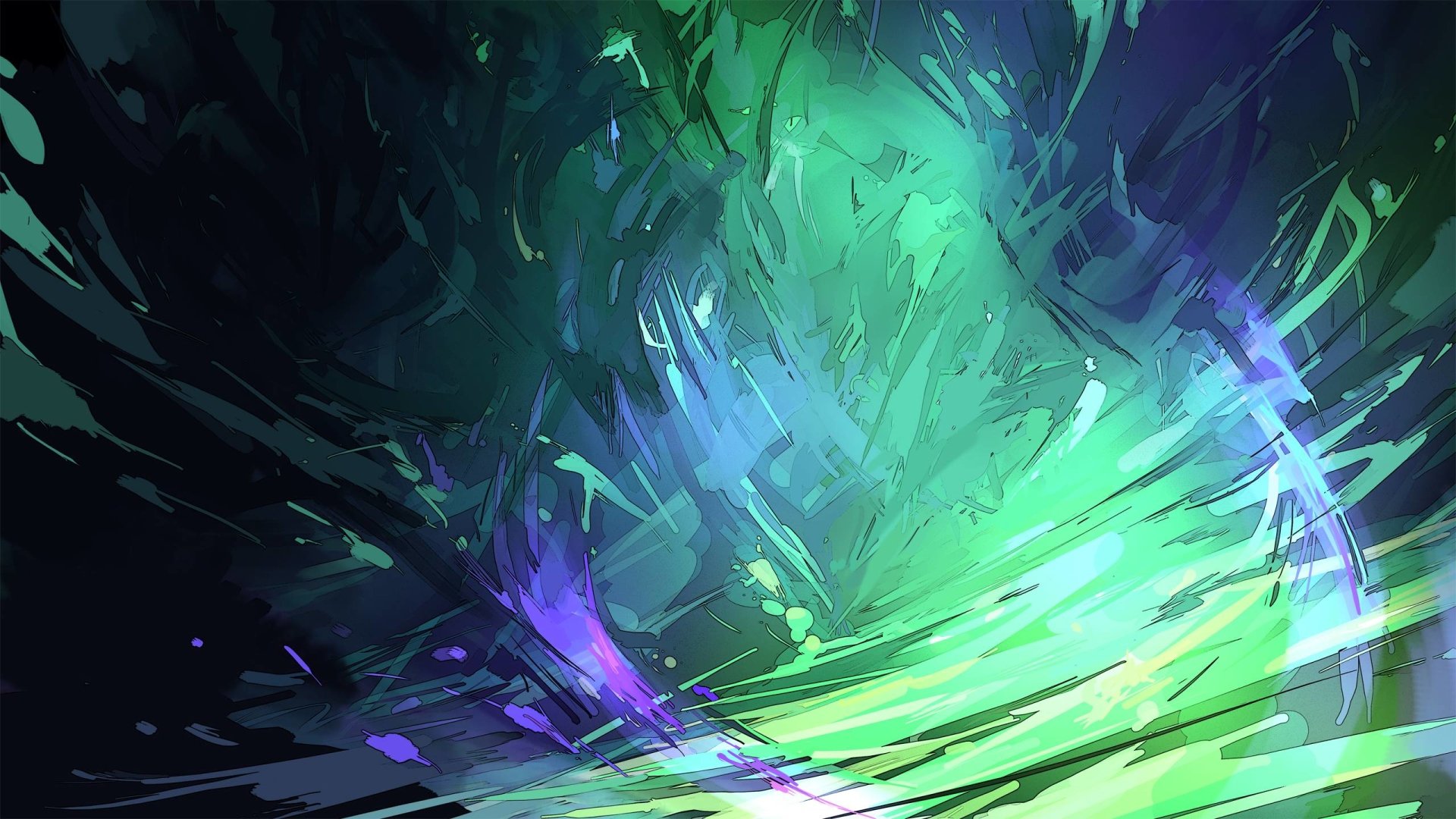 Download Blue Abstract Green Abstract Blue Abstract Green Image