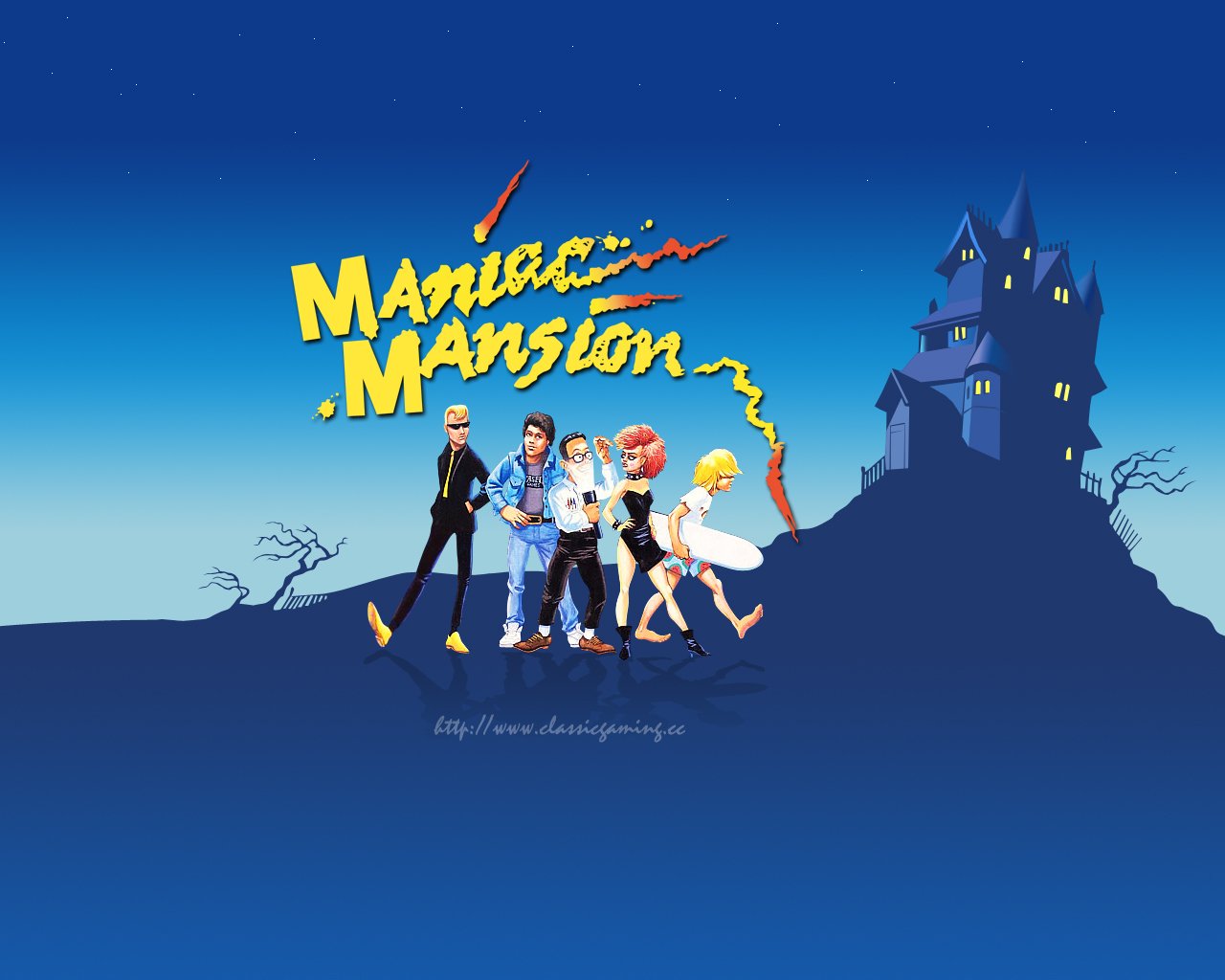 Maniac Mansion - Desktop Wallpapers, Phone Wallpaper, PFP, Gifs, and More!