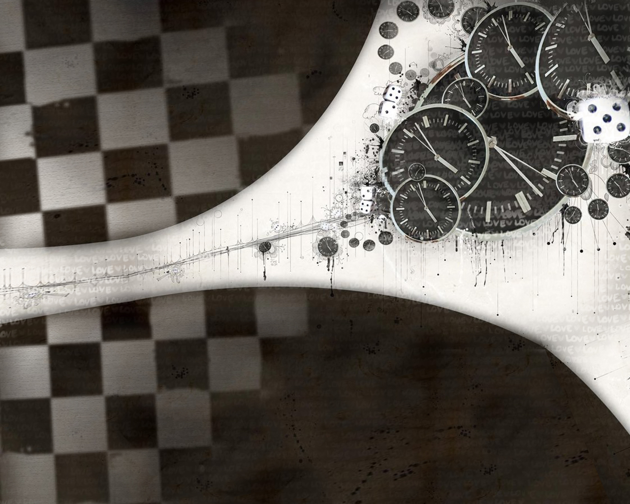 Artistic Time: A Unique Clock Interpretation