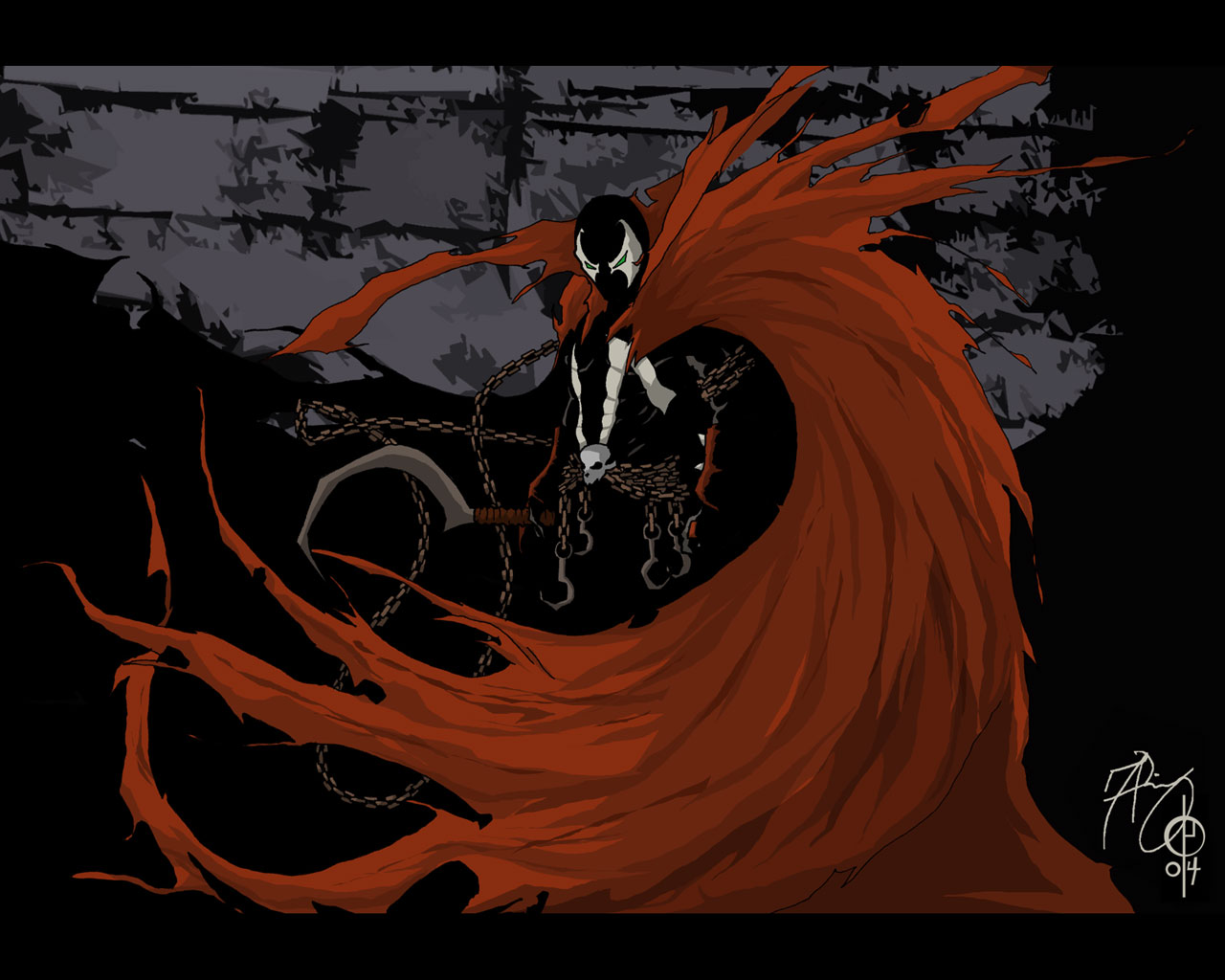 Spawn: A Comic Icon in Dark Elegance