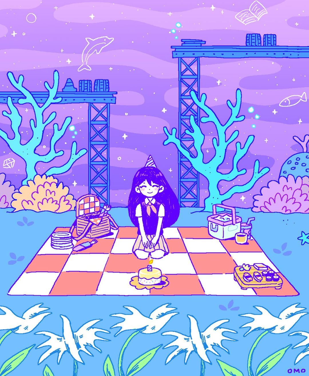 Picnic Mari by OMORI_GAME - Image Abyss