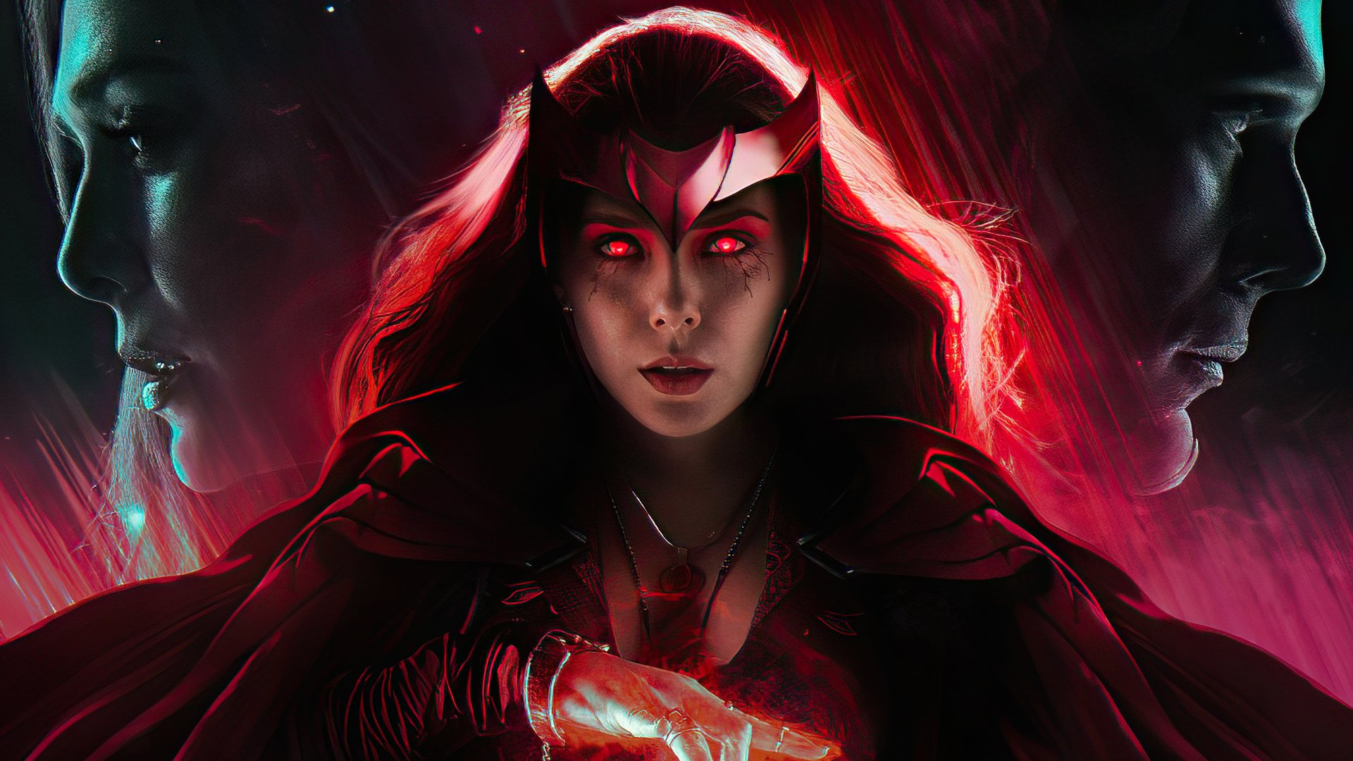 Download Superhero Vision (Marvel Comics) Scarlet Witch Wanda Maximoff TV Show WandaVision Image