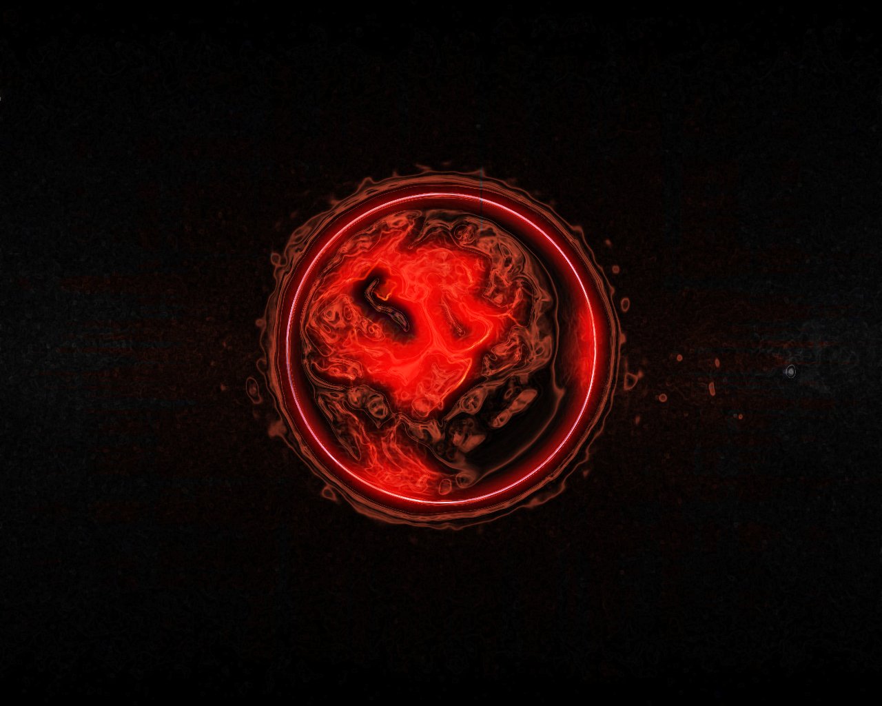 Abstract Red Patterns: A CGI Exploration of Shapes and Textures