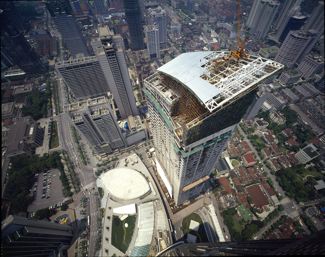 Urban Heights: A Glimpse into City Architecture