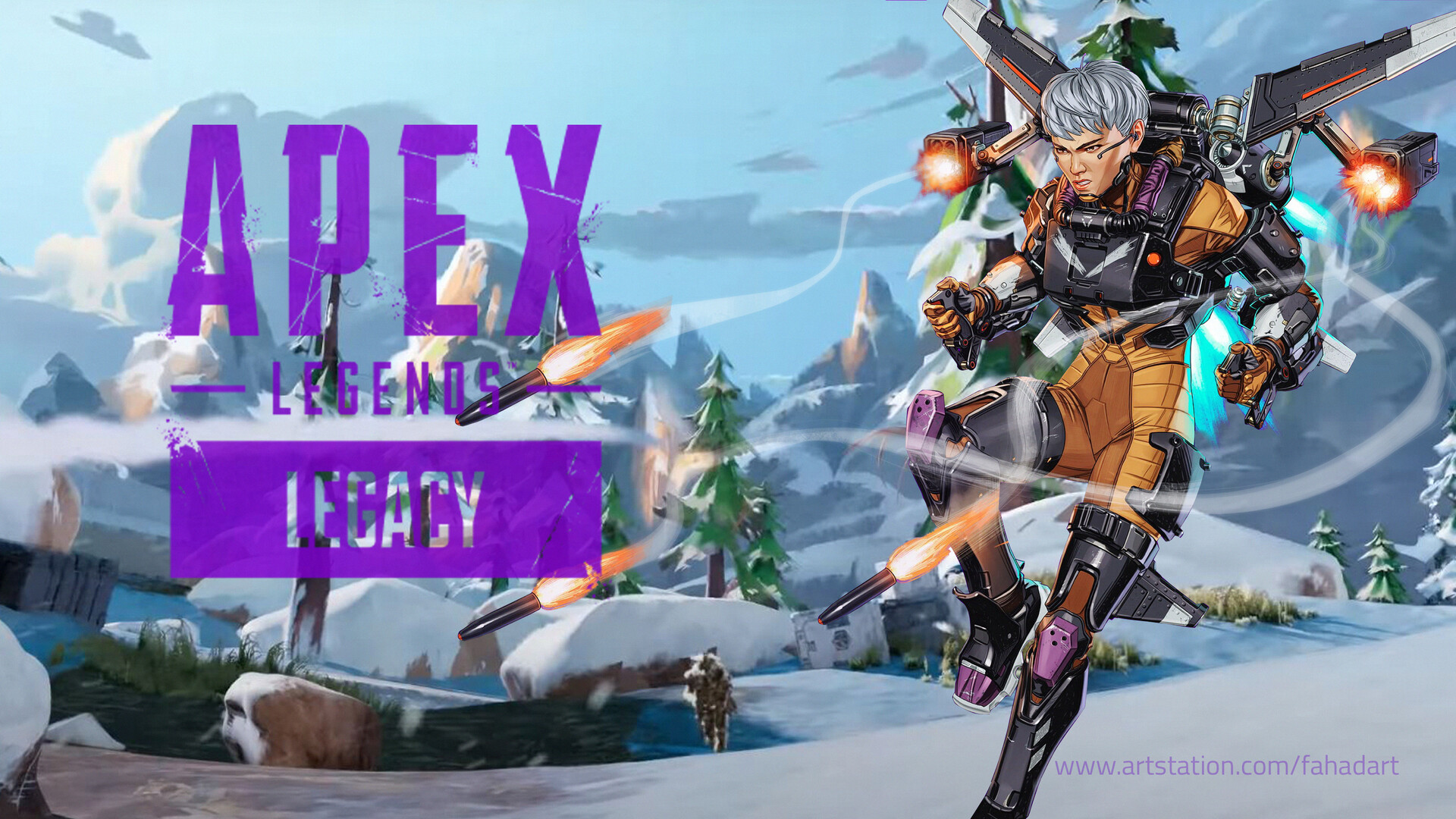 Apex Legends Legacy 4K Wallpaper by Fahadart