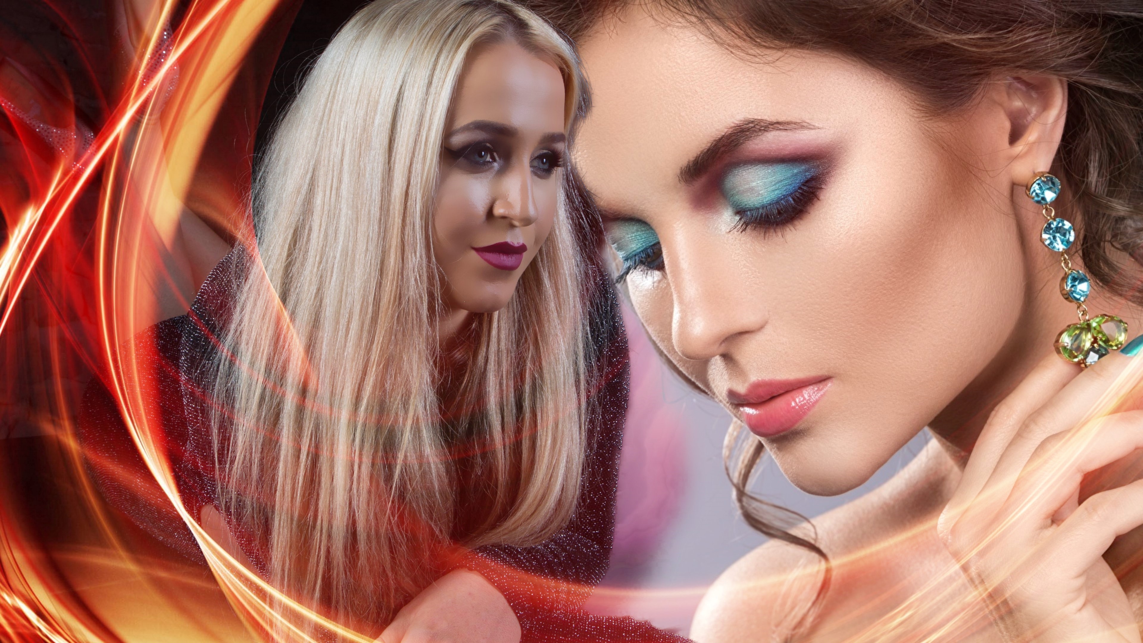 Models Girls Foto Mix Montage by blueslover