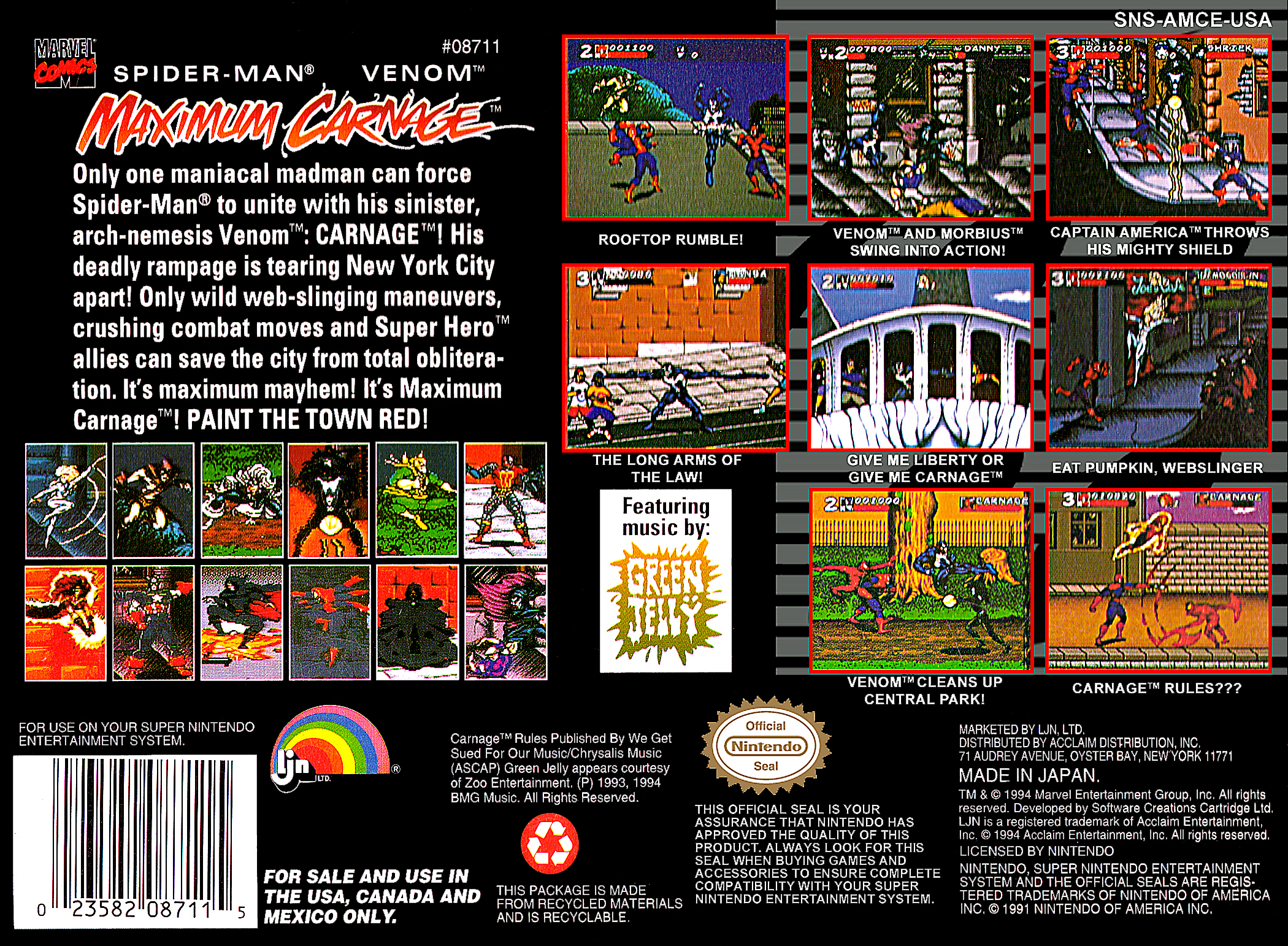 Spider-Man & Venom: Maximum Carnage Picture - Image Abyss