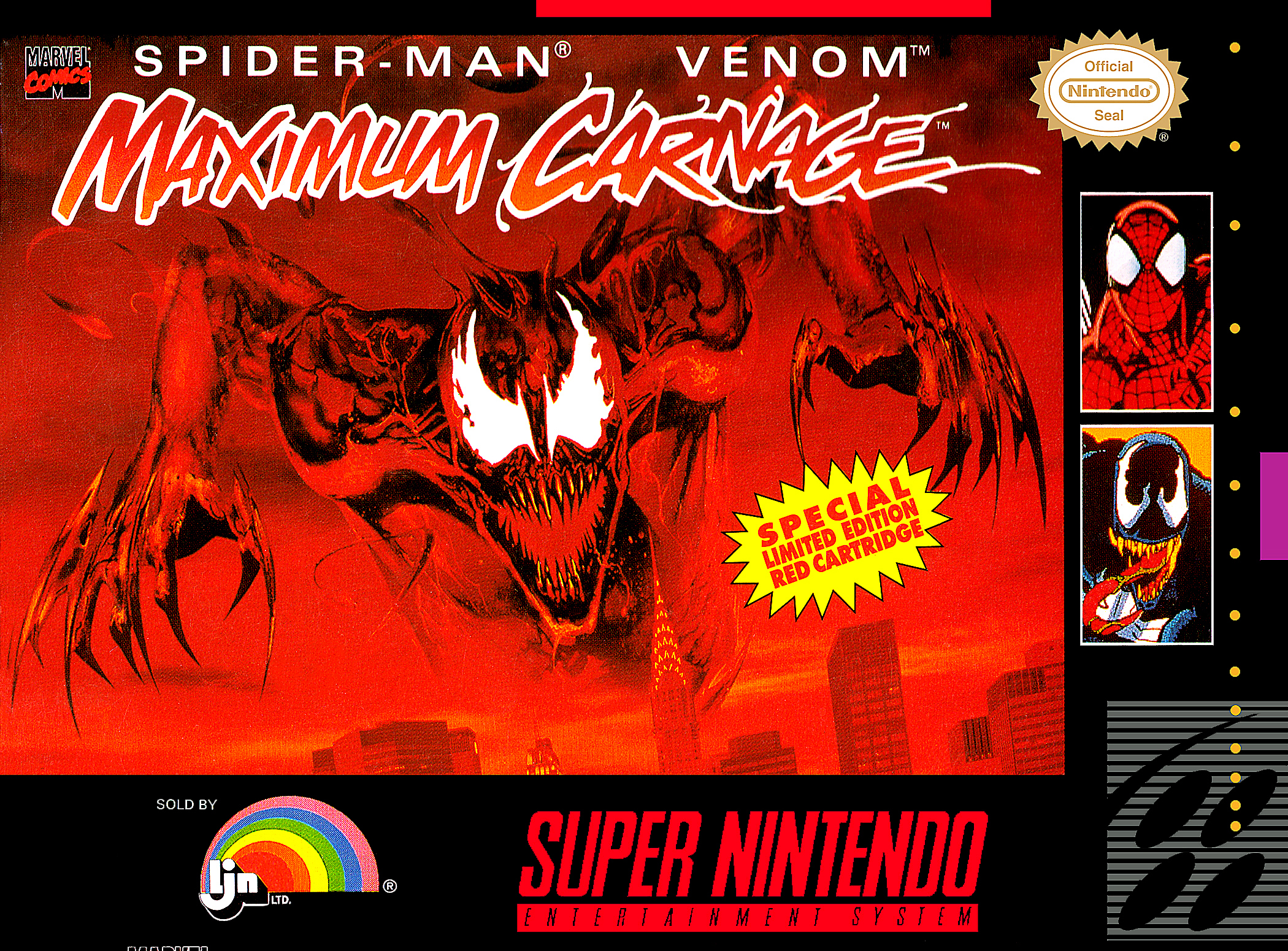 Download Video Game Spider-Man And Venom: Maximum Carnage Image