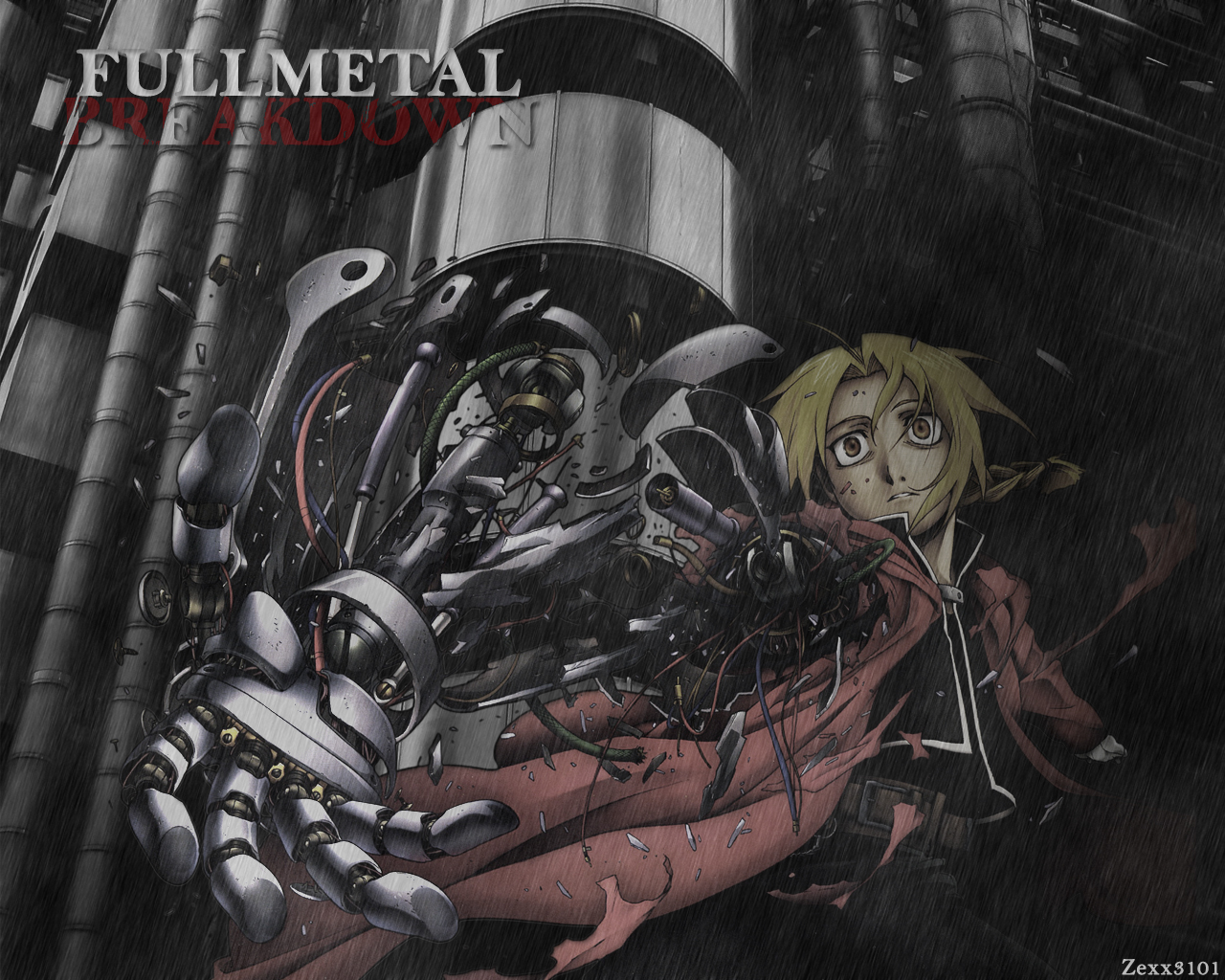 Edward Elric Automail Broken