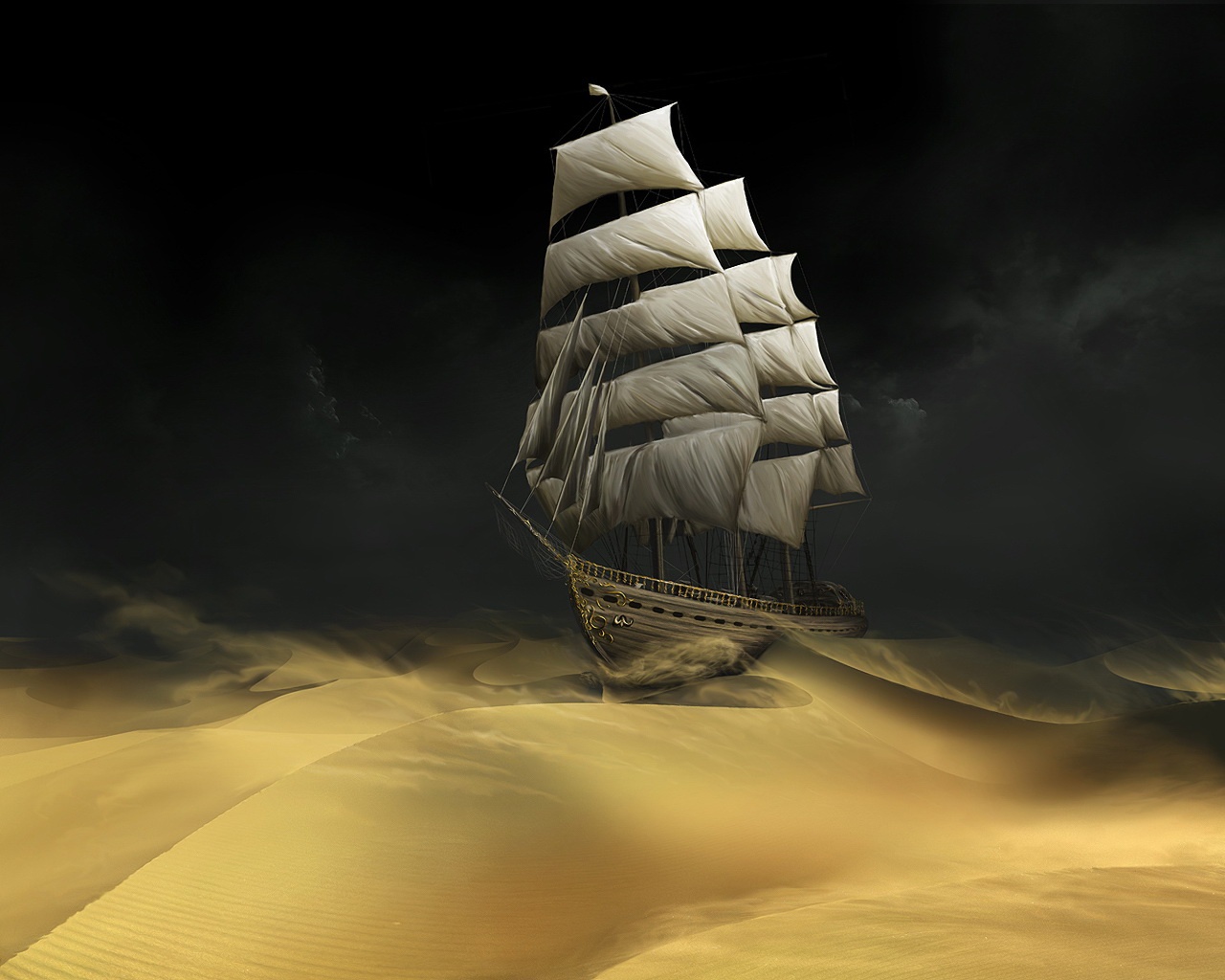 Download Fantasy Ship Image