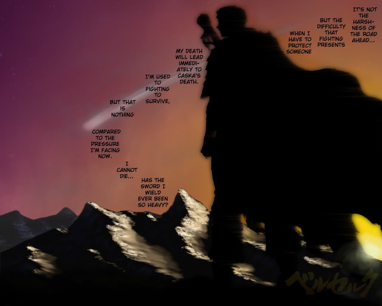 Guts' Resolve: The Dark Warrior of Berserk Anime Saga