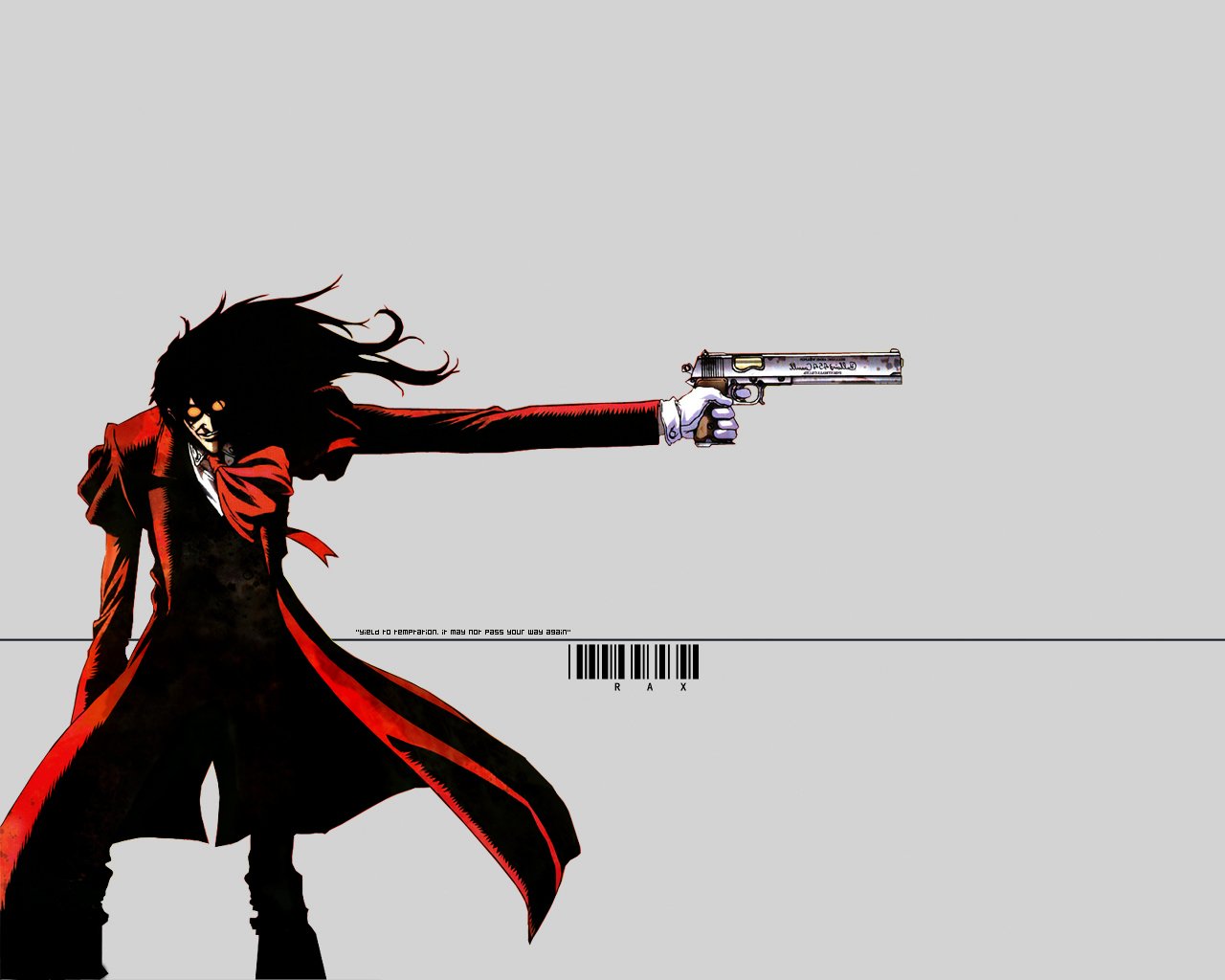 Hellsing Anime: Dark Hunter in Crimson Shadows
