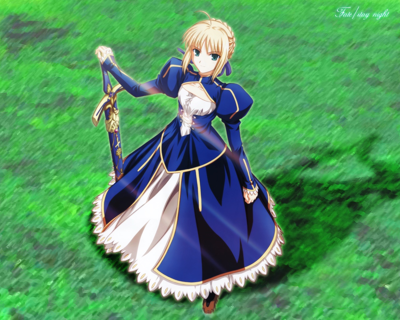 Download Saber (Fate Series) Anime Fate/Stay Night Image