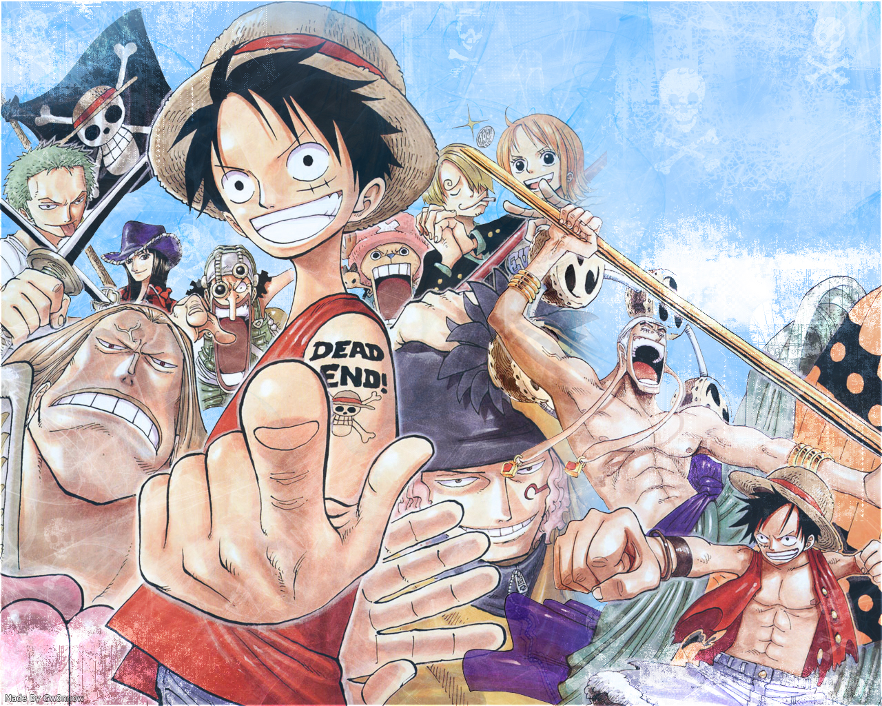 One Piece Adventure: The Anime Crew Sets Sail