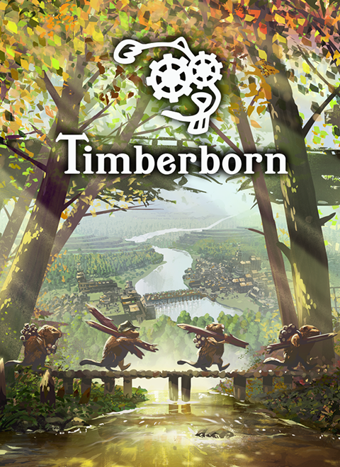 Download Video Game Timberborn Game Artwork Beavers City-building Image